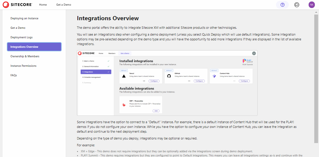 Sitecore Demo Portal – Neil Killen